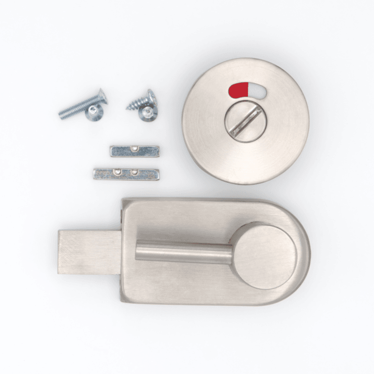 Stainless Steel Cubicle Indicator bolt - L/H - Washroom Warehouse